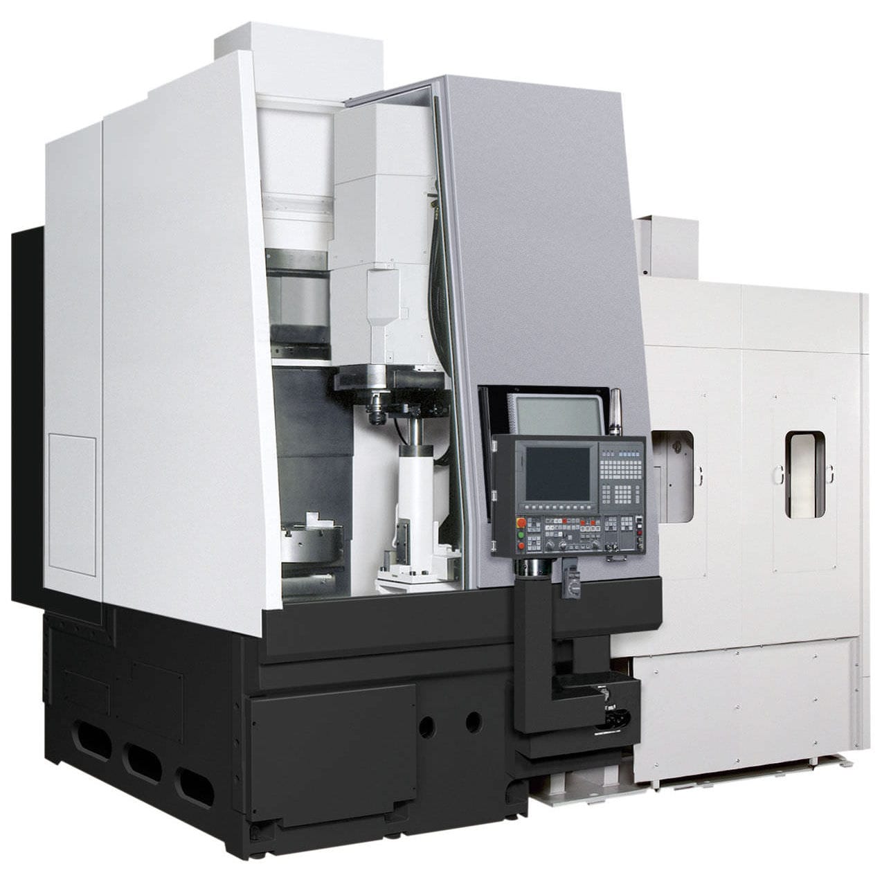 CNC turning center - VTM-100 - OKUMA - vertical / 3-axis / for heavy-duty machining