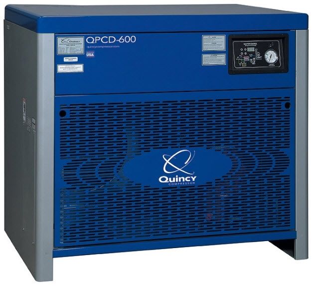 Refrigerated compressed air dryer - QED, QPCD series - Quincy ...