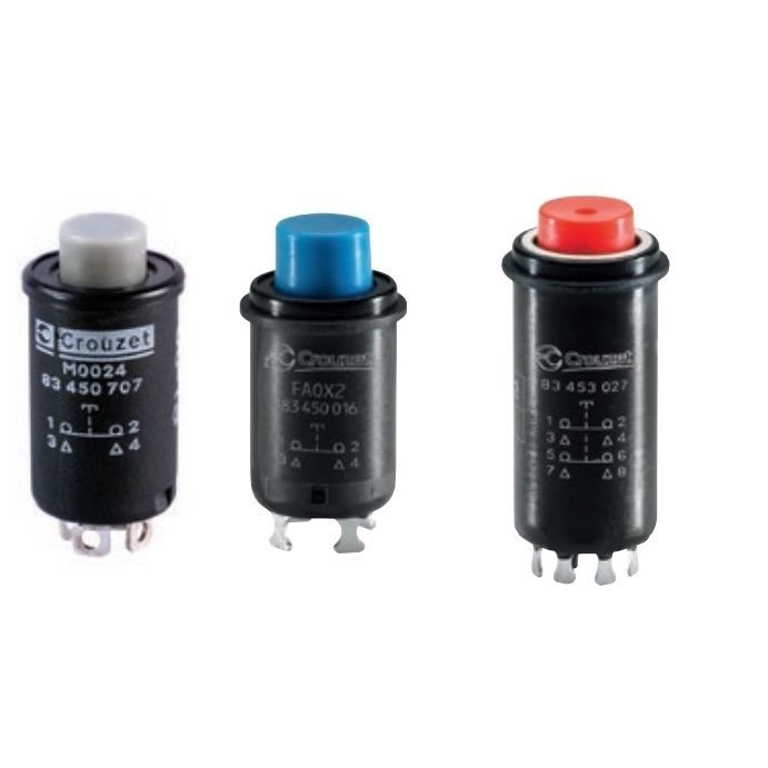 Touch push-button switch - 8345 series - Crouzet - waterproof / non ...