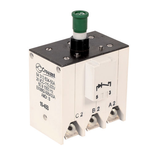 3-pole circuit breaker - 84313 series - Crouzet - spring operated ...