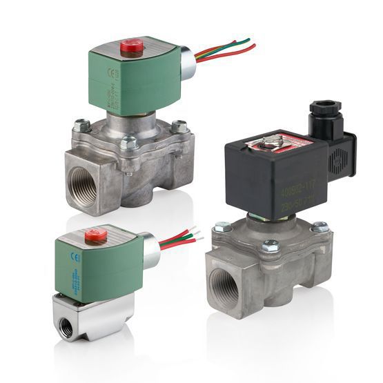 Direct-operated solenoid valve - 040 - ASCO - 2-way / normally closed ...