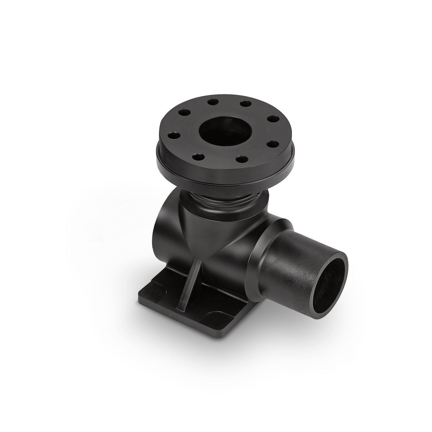 Hydraulic fitting - Duckfoot - Reinert-Ritz GmbH - flange / 90° angle / ISO