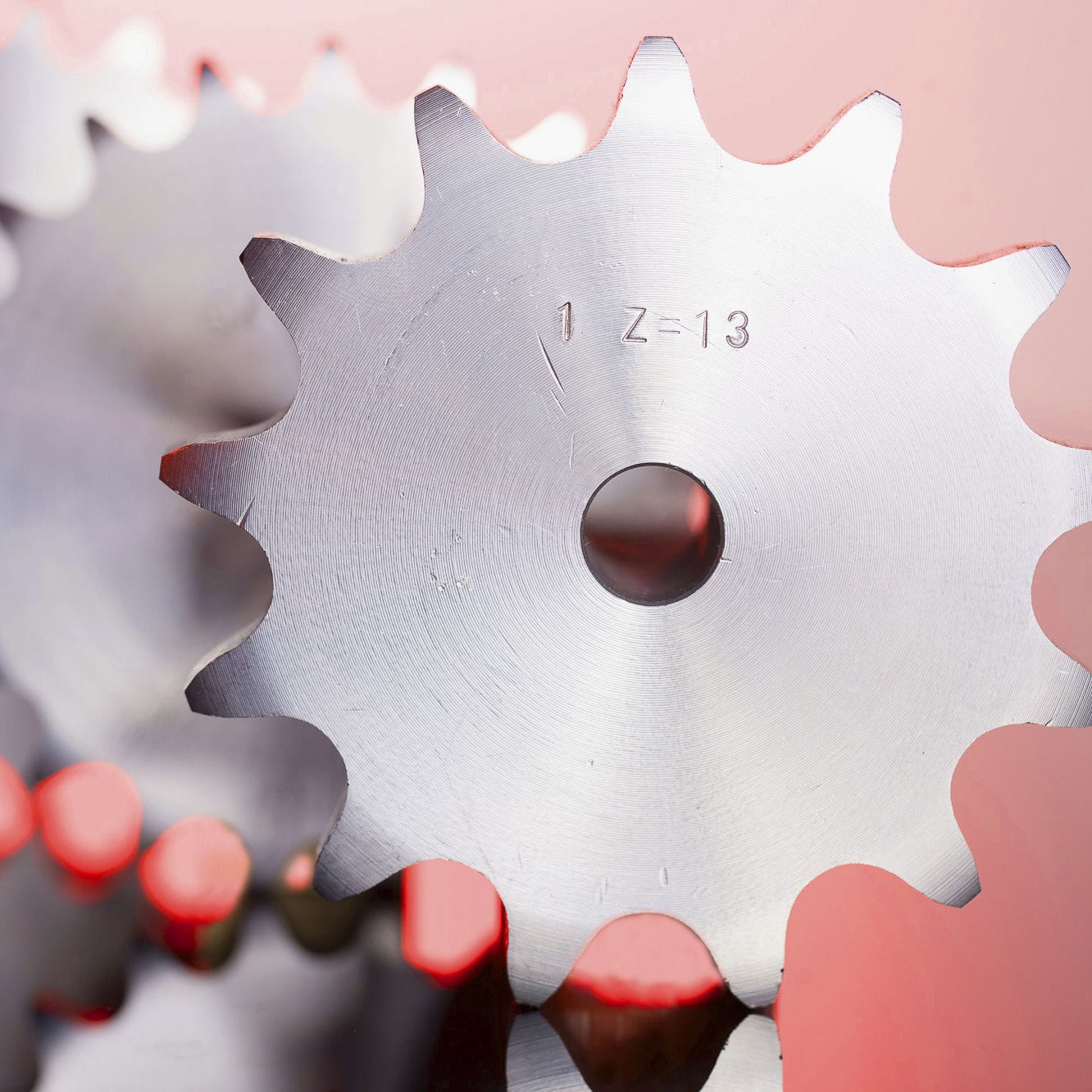 Chain sprocket wheel - SEDIS - straight-toothed / hub / stainless steel