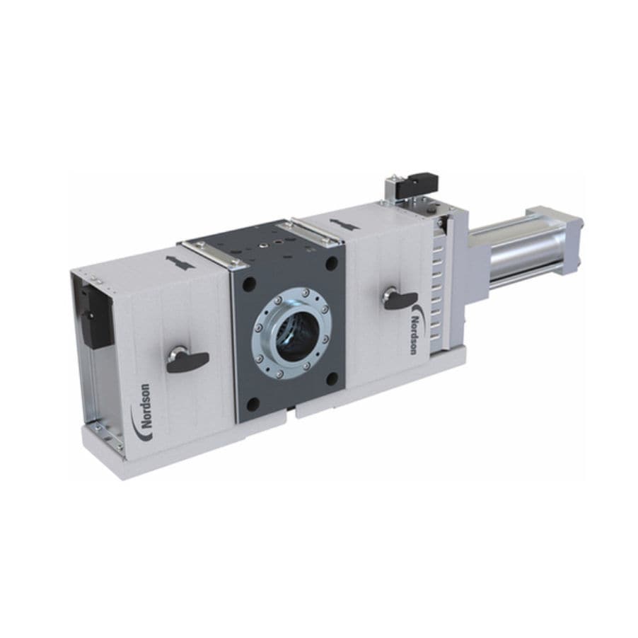 Discontinuous screen changer - BKG® - Nordson Polymer Processing Systems - single-piston / screw ...