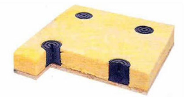 Vibration damping plate - PL PA series - CEF POLYMERES