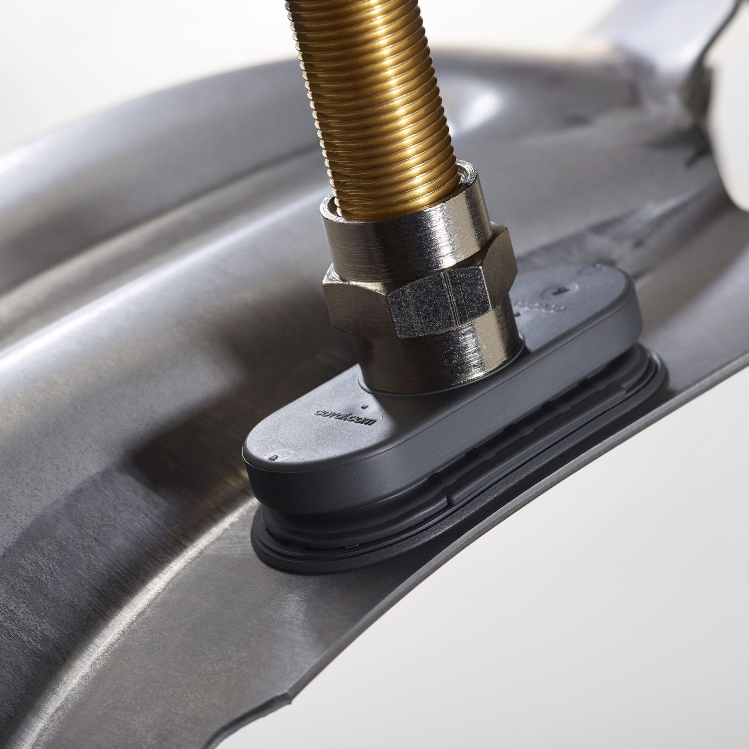 Flat suction cup - COFC Series - COVAL - oval / elastomer / polyamide