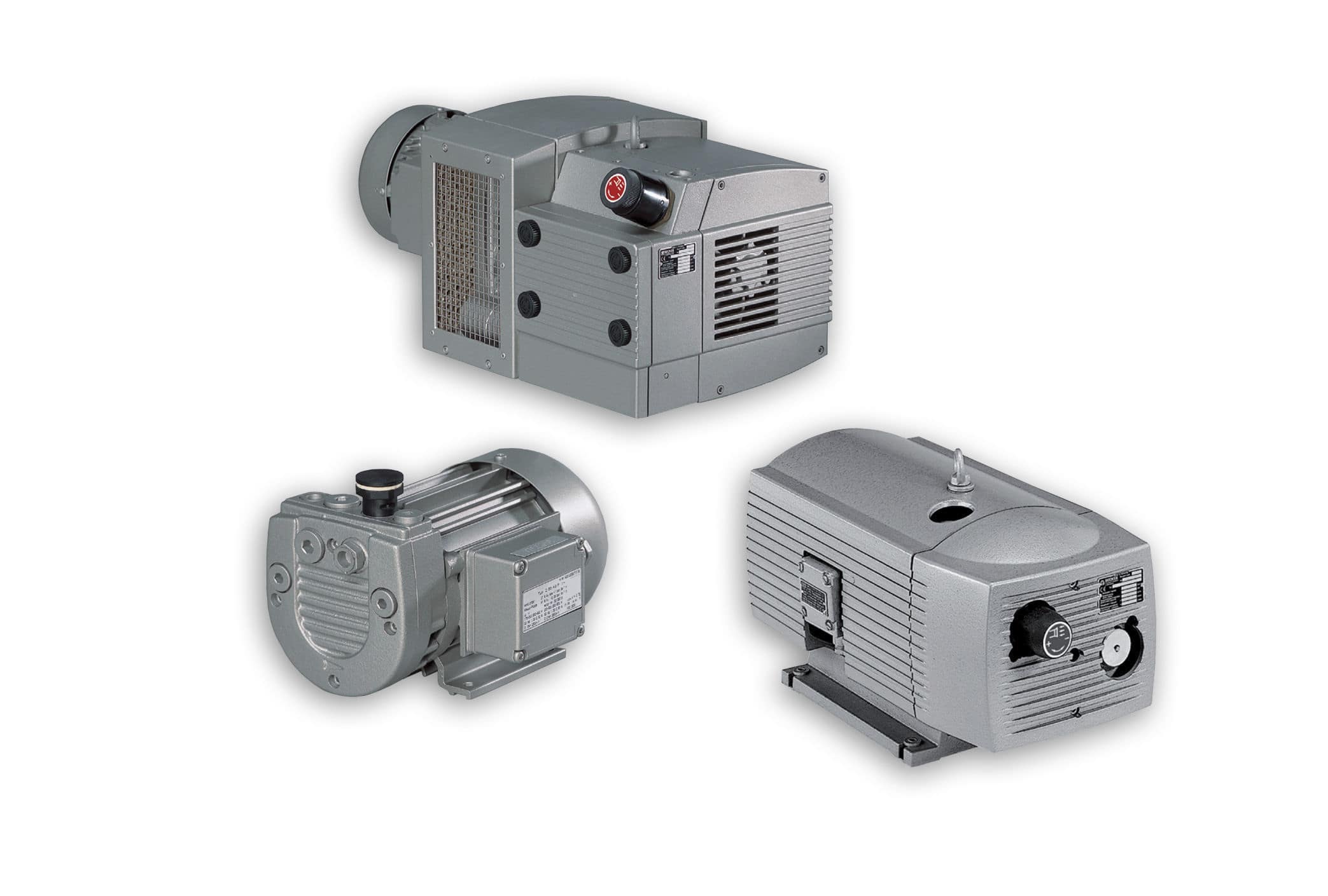 Rotary vane vacuum pump - PVS series - COVAL - dry / 230VAC / single-stage