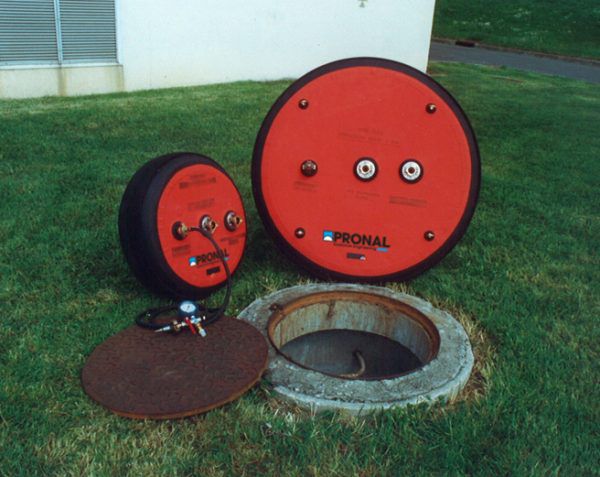 Inflatable shutter - OTR series - PRONAL - for watertightness tests ...