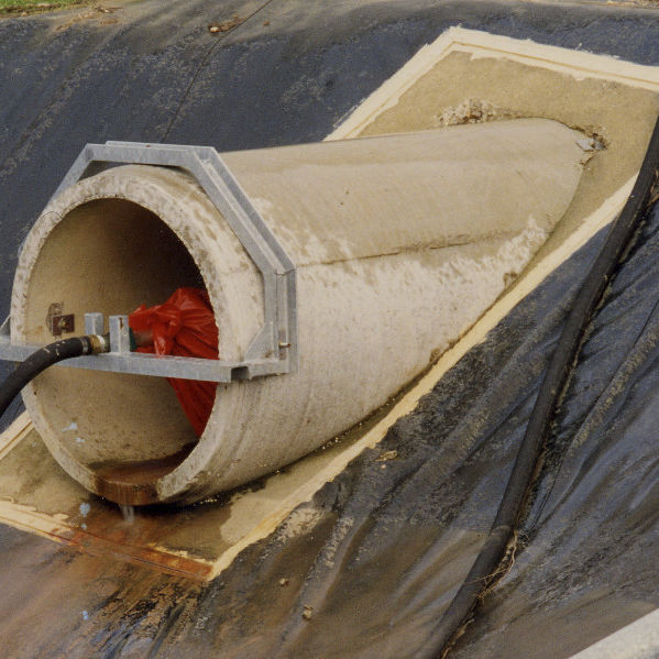 Inflatable shutter - OFR series - PRONAL - for pipes / pollution control