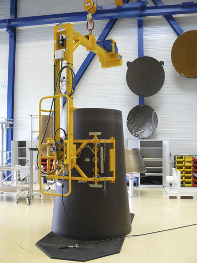 Load rotating lifting beam - X055 - SAPELEM - industrial / fixed / vertical