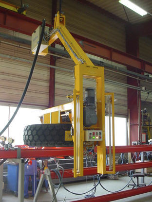 Load rotating lifting beam - SAPELEM - industrial / electric