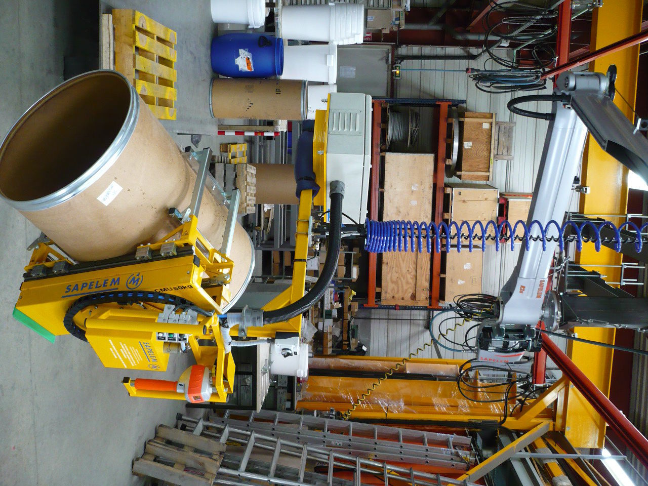 Barrel manipulator - X064 - SAPELEM - electric / with clamping system ...