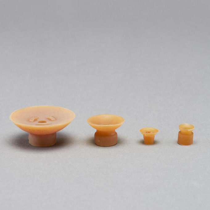 Flat suction cup - 80010N10T00 - SAPELEM - nitrile / handling