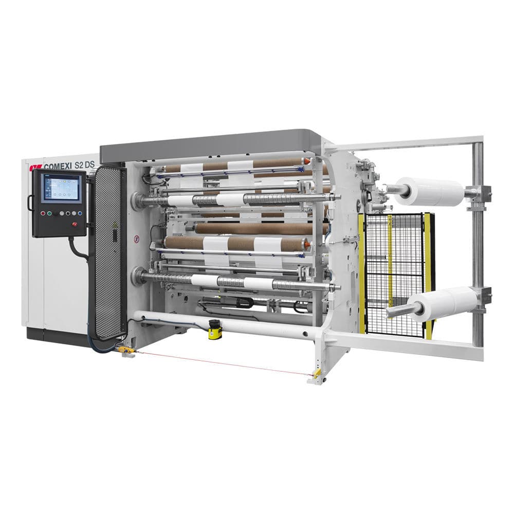 Stretch film slitter-rewinder - S2 DS - Comexi Group Industries ...