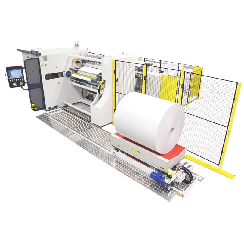 Single shaft slitter-rewinder - S1 MS - Comexi Group Industries ...