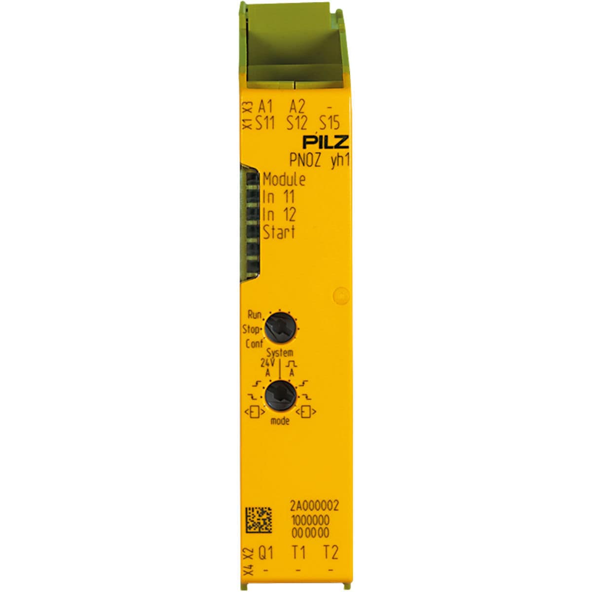 Panel-mount safety relay - PNOZ yh1 2DI - PILZ - plug-in / dual-channel ...