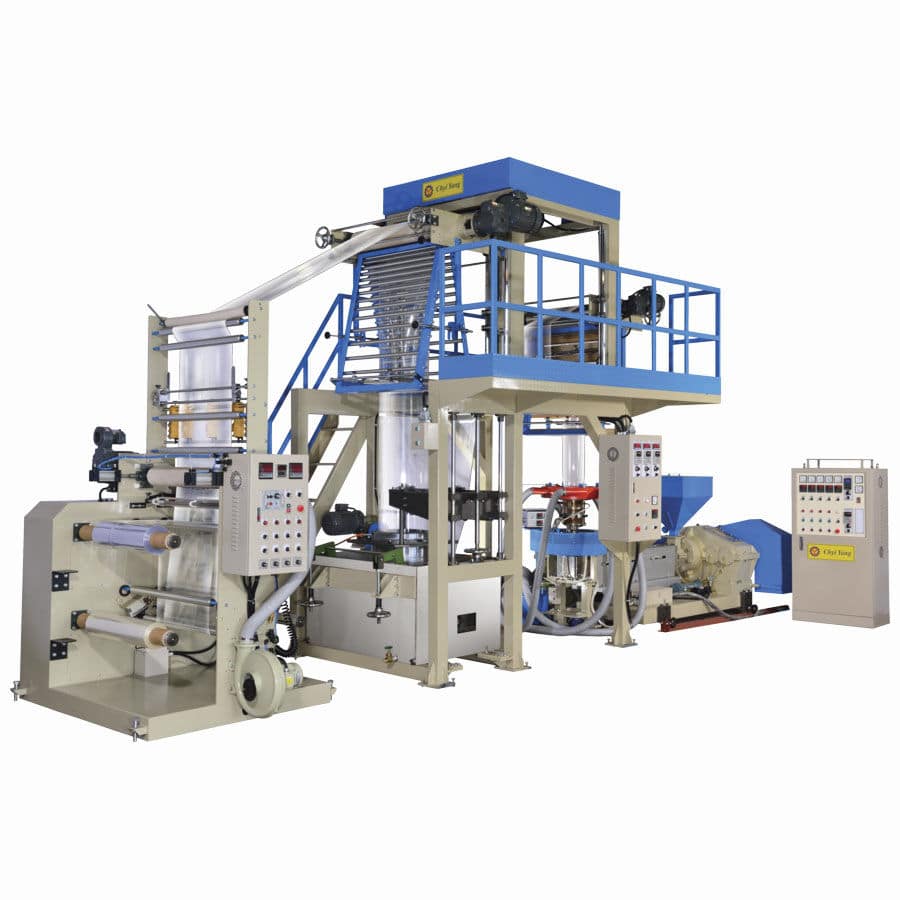 Blown film extrusion line - PVC Series - Chyi Yang Industrial Company ...