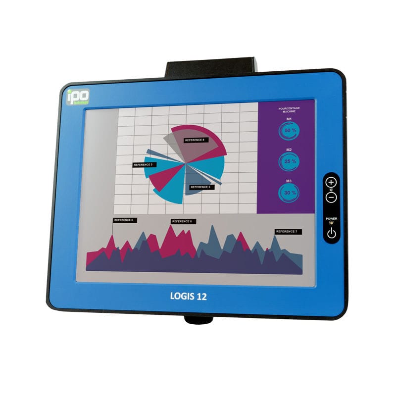 LCD panel PC - LOGIS-12/24-48 - IPO Technologie - resistive touch ...