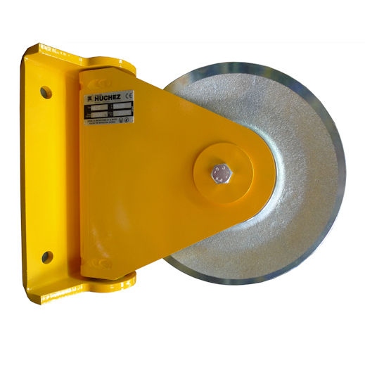 Groove pulley - PA series - HUCHEZ - for cables