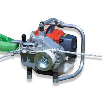 Traction capstan winch - FORESTBOX - HUCHEZ - compact