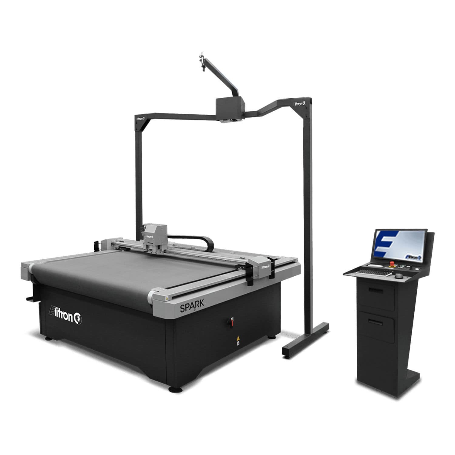 Automatic cutting machine - SPARK C - Elitron IPM S.r.l. - knife ...