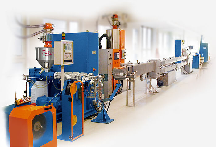 Coating extrusion line - Extrudex Kunststoffmaschinen GmbH - for ...
