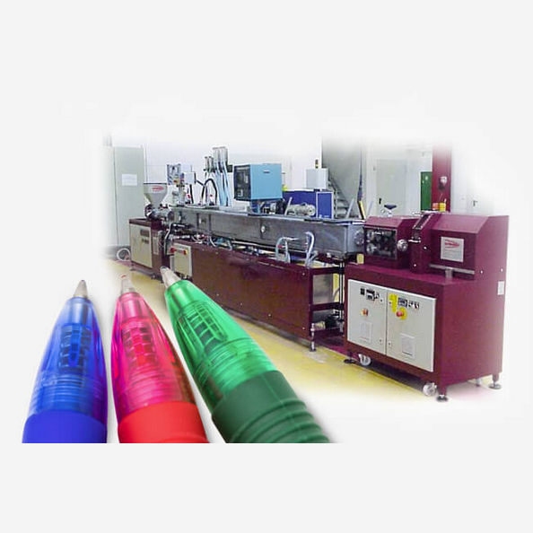 Tube extrusion line - Extrudex Kunststoffmaschinen GmbH - for PVC / for PP
