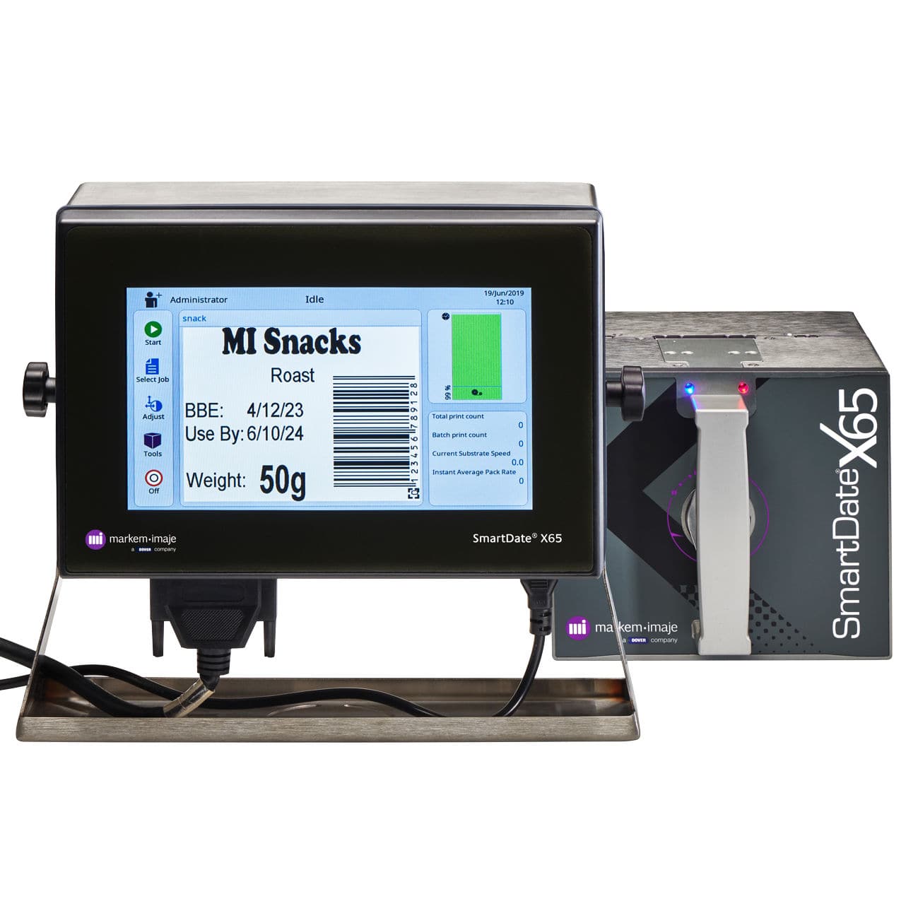 High-volume thermal transfer overprinter - SmartDate X65 - MARKEM-IMAJE ...
