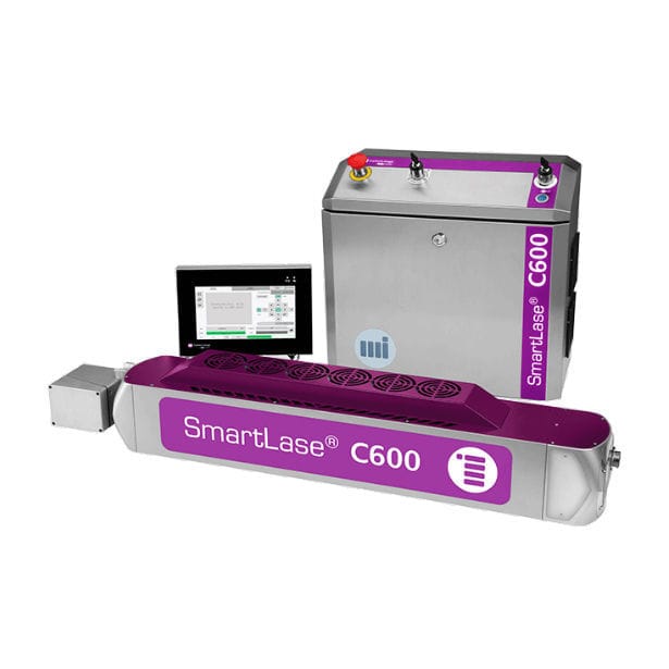 CO2 laser coder - SmartLase C600 - MARKEM-IMAJE - for plastics / for ...