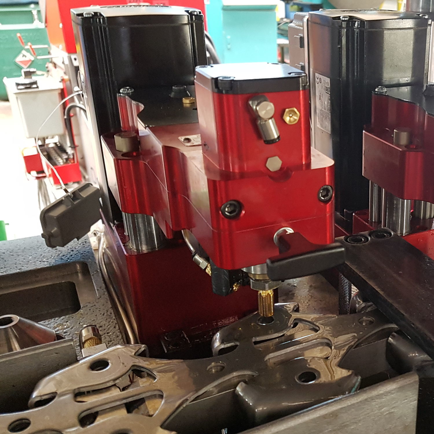 Mechanical tapping unit - ST2 series - PRONIC SAS - servo-driven ...