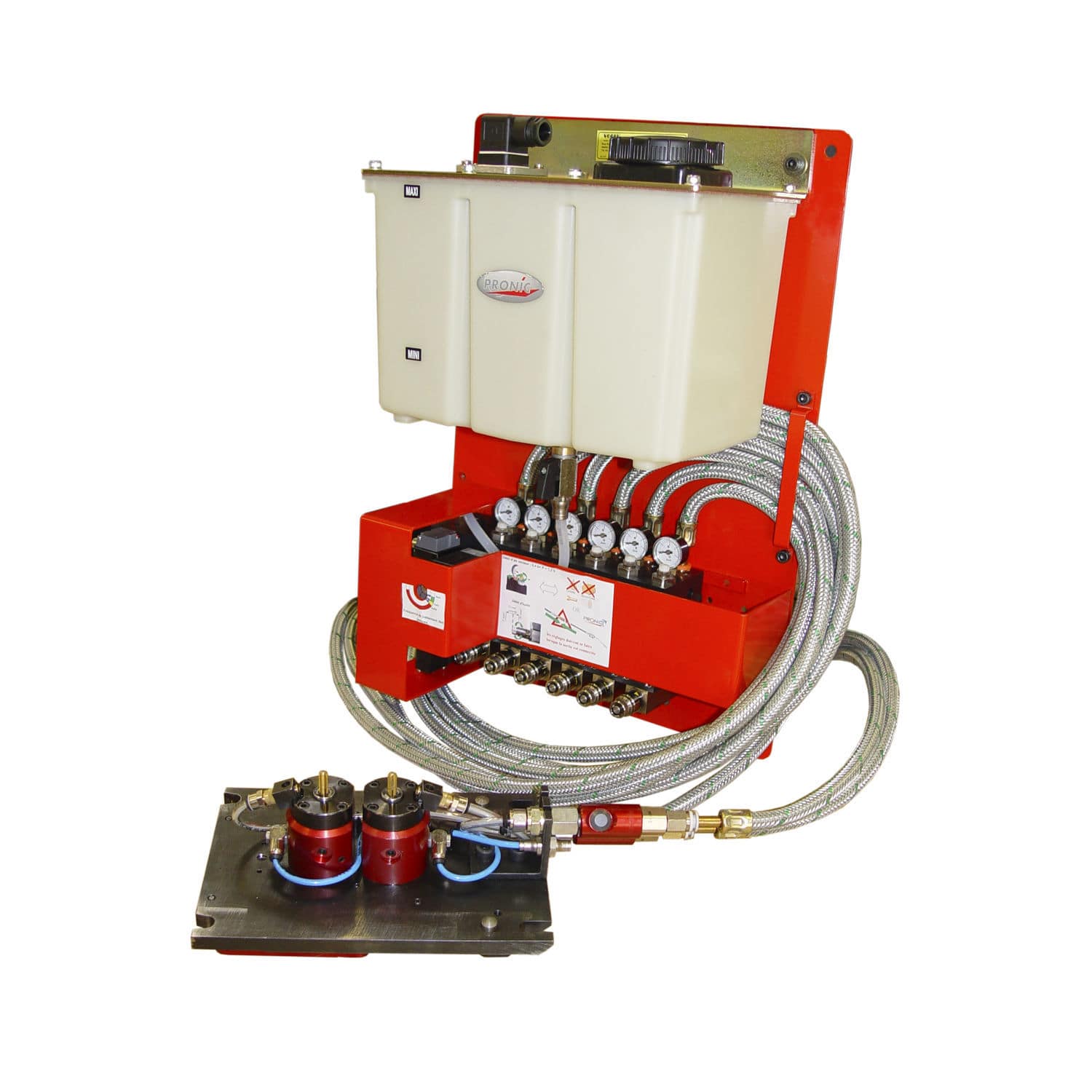 Oil micro-lubrication system - MICROLUB V2 - PRONIC SAS - multi-point ...
