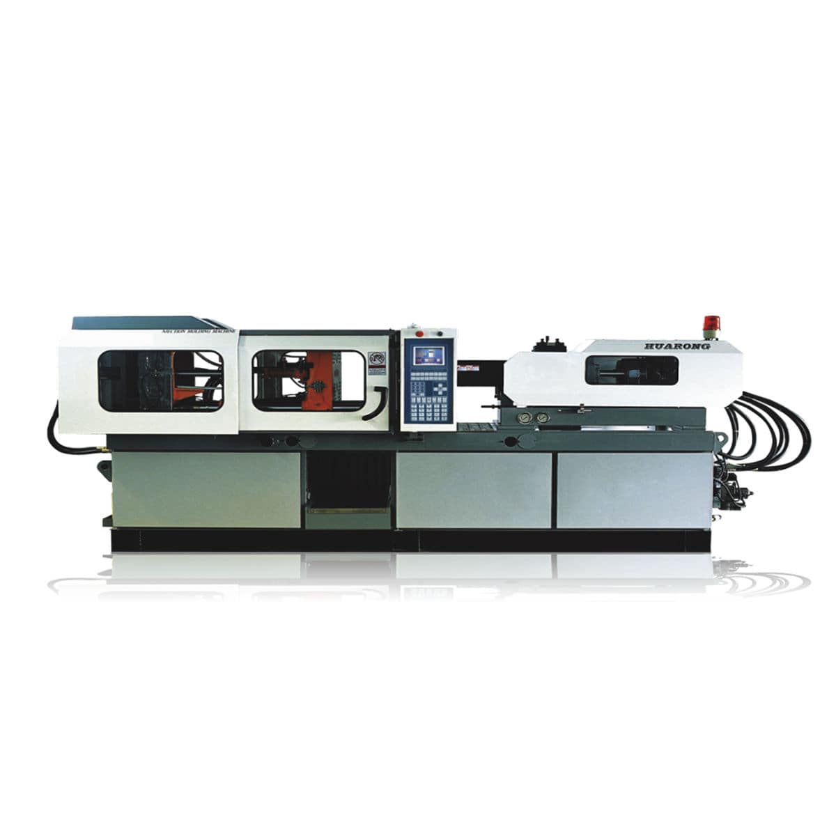 Horizontal injection molding machine - PVC series - HUARONG PLASTIC ...