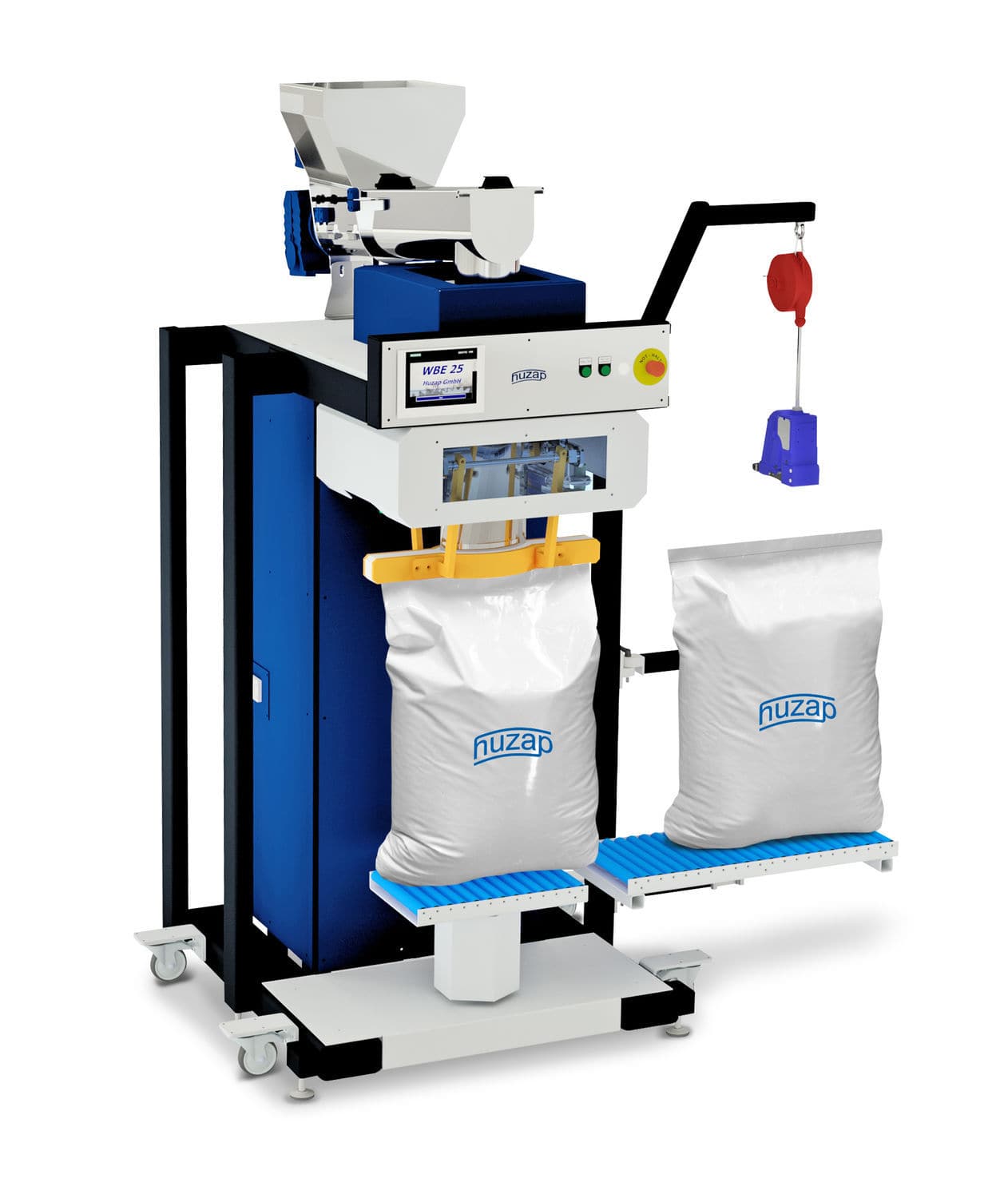 Vertical bagging machine - WBE 25 DS OS HNM - Huzap GmbH - weight / for ...