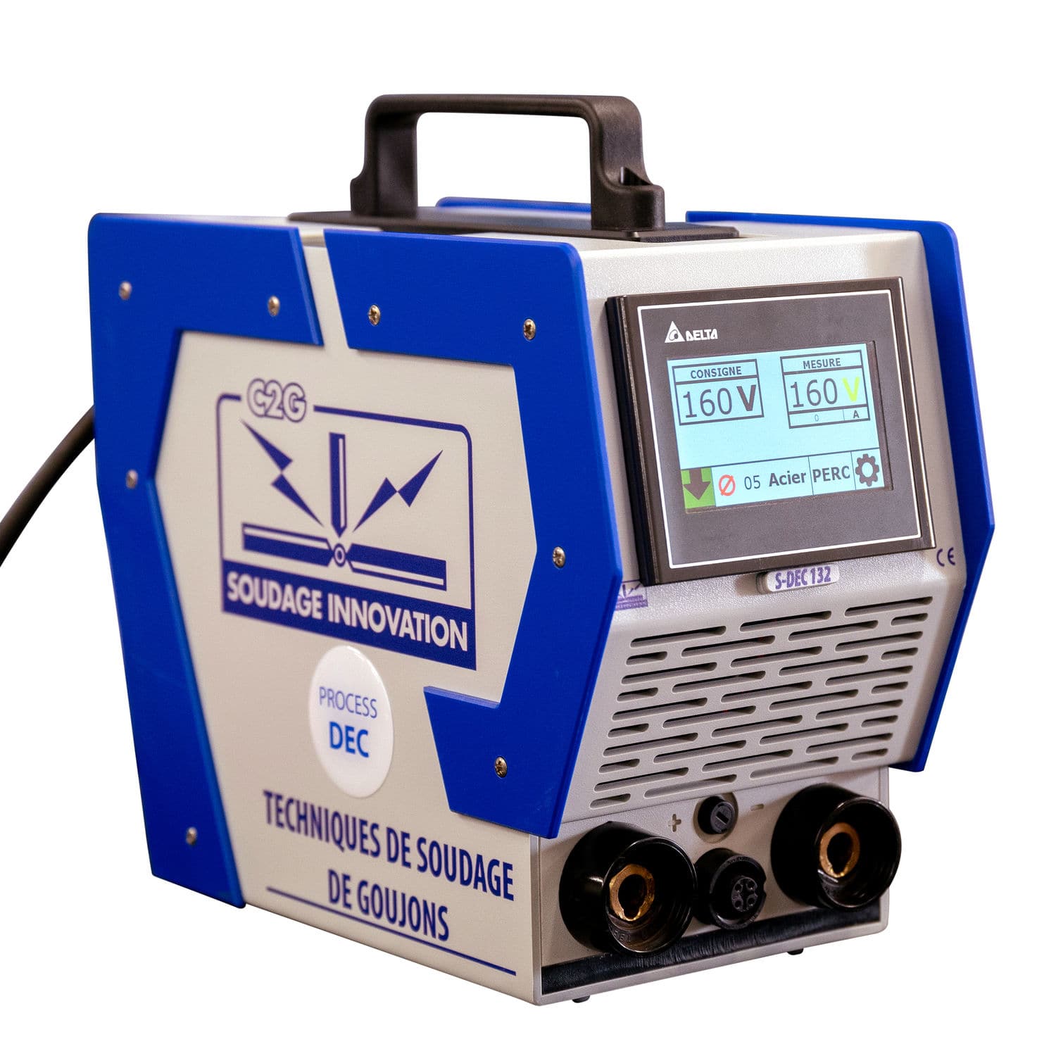 Capacitor discharge welding generator - SDEC 132 P - C2G SOUDAGE ...