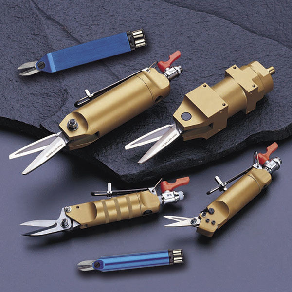 Pneumatic shear - GT-HWR series - AUTOMAX - sheet metal / strap / hand-held