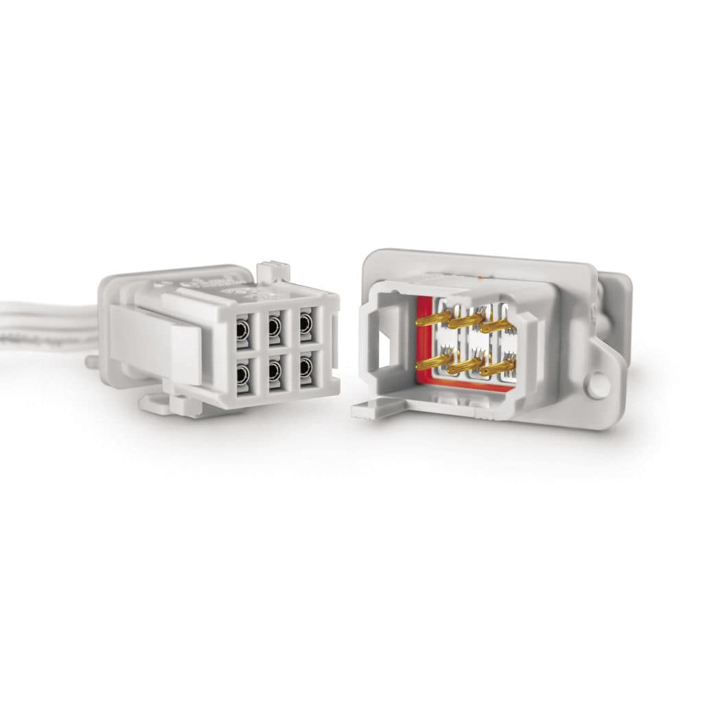 Rectangular connector - REP series - Smiths Interconnect - RF / DIN / crimp