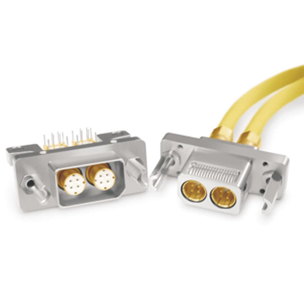 High-speed connector - Smiths Interconnect - data / optical / quadrax