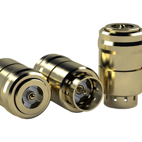 Double-ended spring contact probe - EZiCoax - Smiths Interconnect