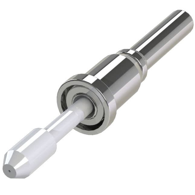 RF connector - Smiths Interconnect - fiber optics / Socket / cylindrical