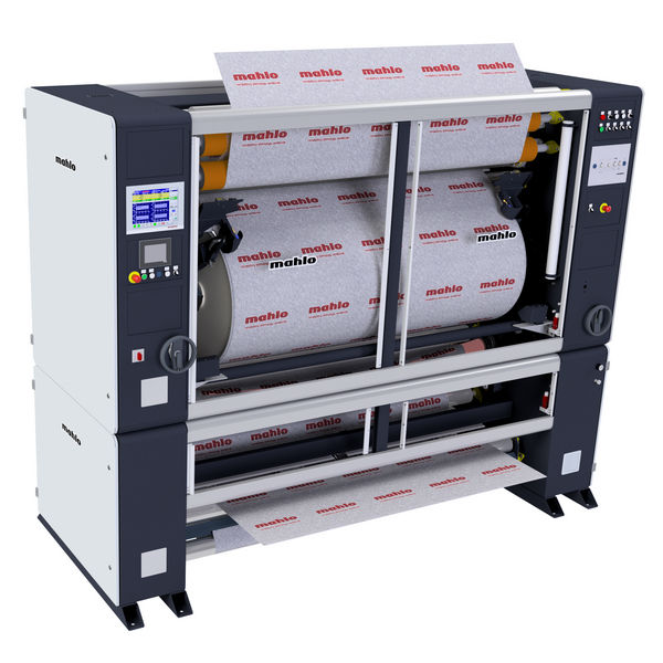 Fabric straightening machine - Orthomax RFMB-15 - Mahlo - automatic