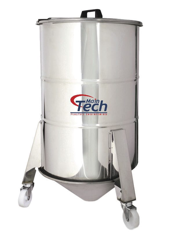 Storage tank - MAIN TECH S.r.l. - stainless steel / vertical