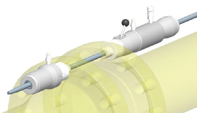 Flange puller - SFP - Hydraulic Technologies