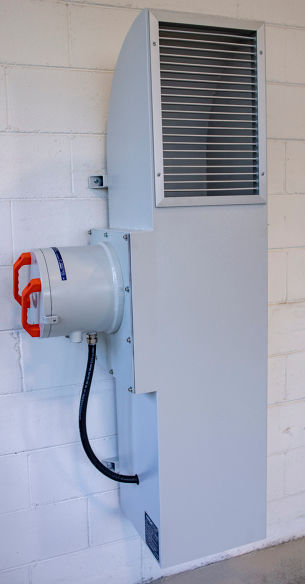 Air heater - Masterwatt Srl - electric / explosion-proof