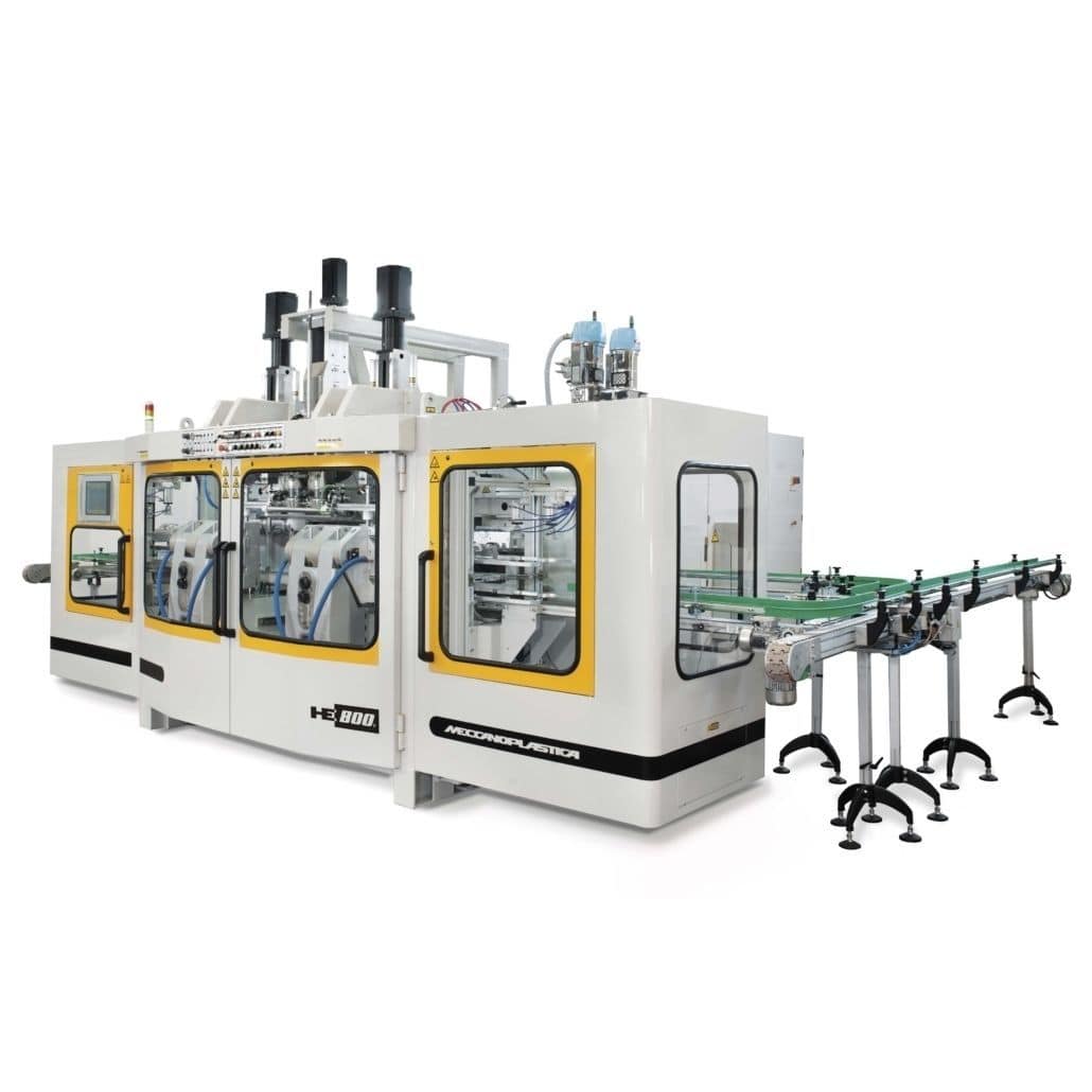 Extrusion blow molding machine - HE800D - MECCANOPLASTICA GROUP - for ...