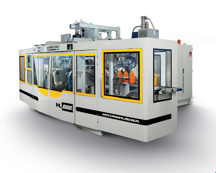 Extrusion blow molding machine - HL600D - MECCANOPLASTICA GROUP - twin ...