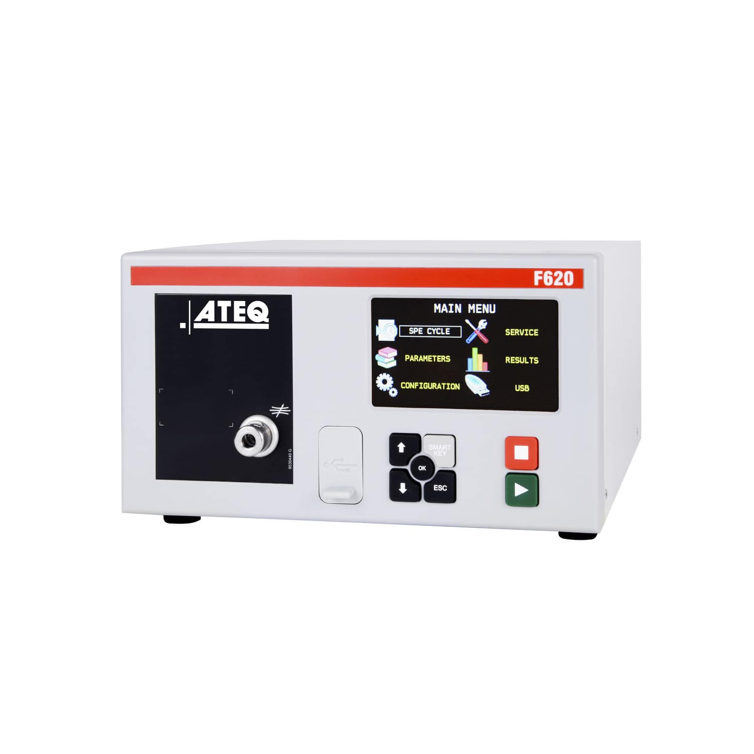 Differential pressure decay leak tester - F620 - ATEQ - for packaging ...