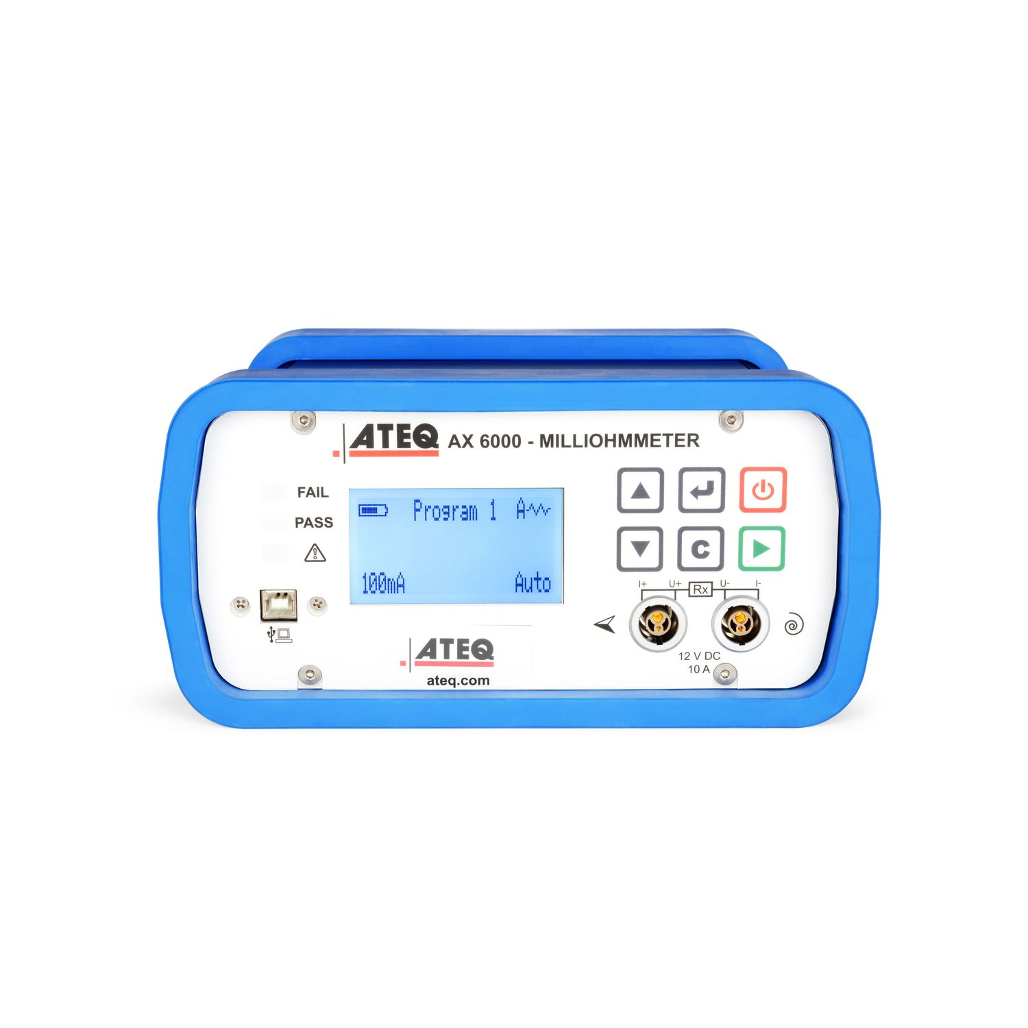 Digital milliohmmeter - AX6000 - ATEQ - bench-top / 4-wire