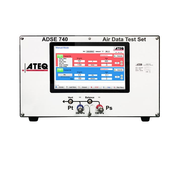 Static test bench - ADSE 740 - ATEQ - pitot / automatic / for laboratory