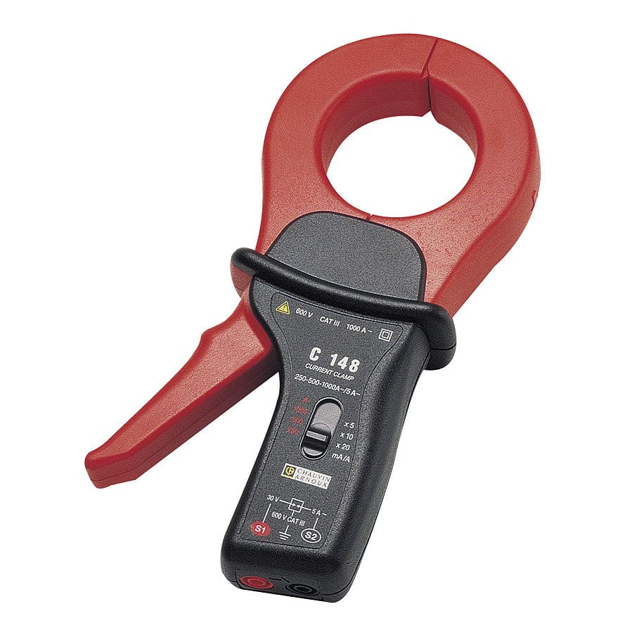 Portable clamp ammeter - C148 - CHAUVIN ARNOUX - measurement