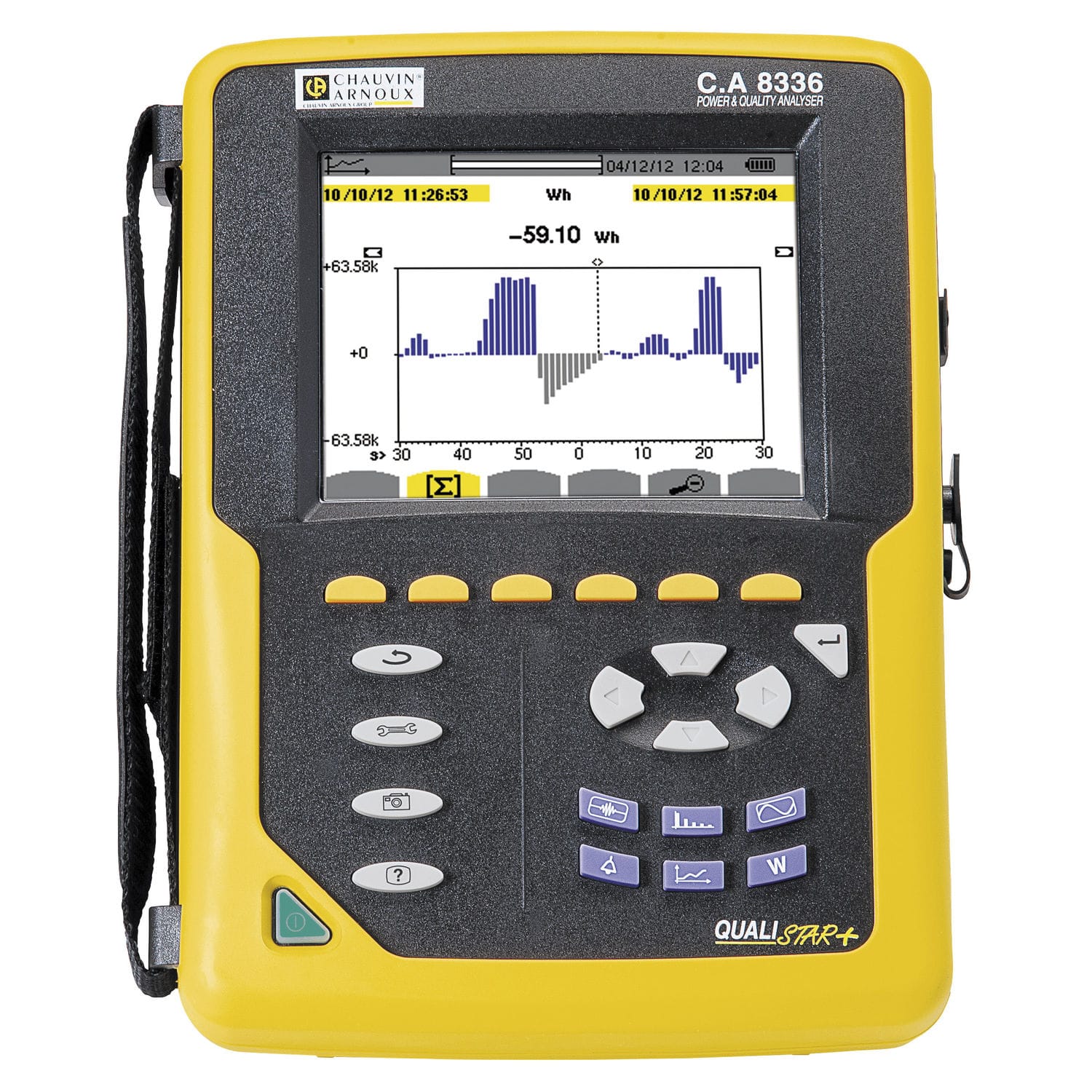 Electrical network analyzer - CA 8336 - CHAUVIN ARNOUX - power quality ...